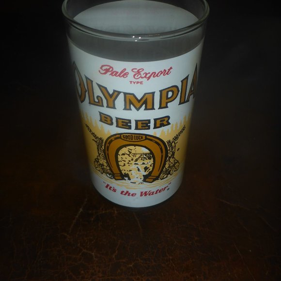 Vintage | Dining | Vintage Olympia Beer Glass | Poshmark